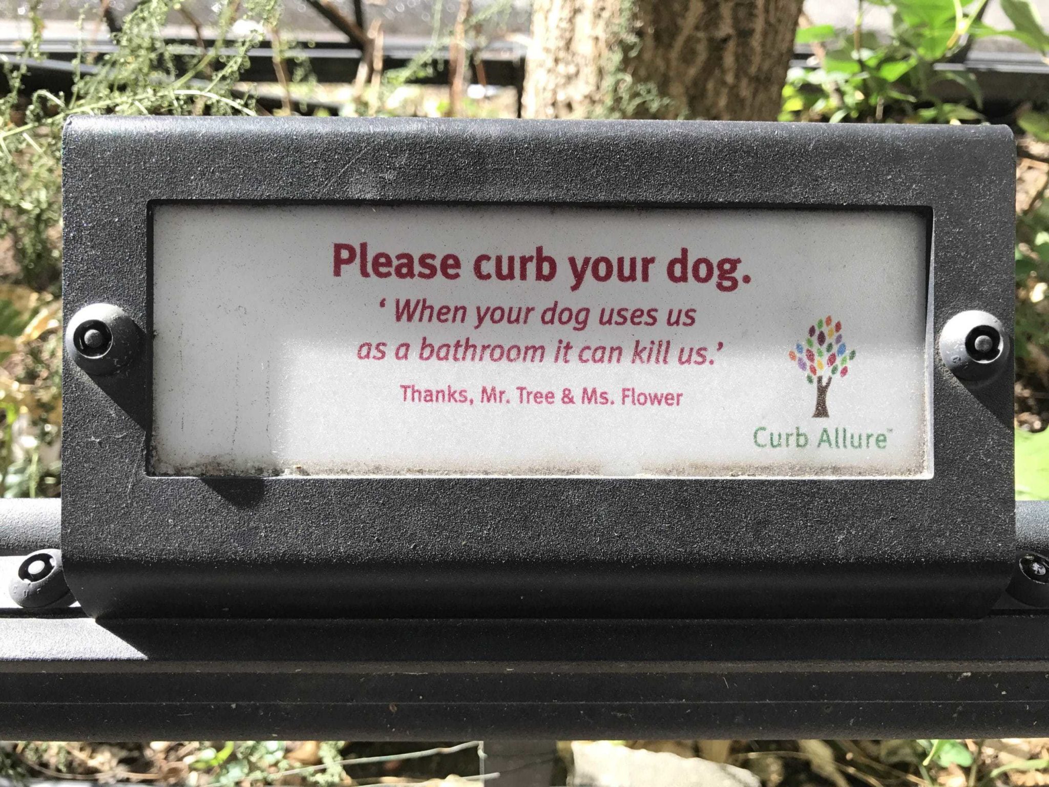 What Does Curb Your Dog Mean Signs Photos History What Does Curb Your Dog Mean Signs Photos History