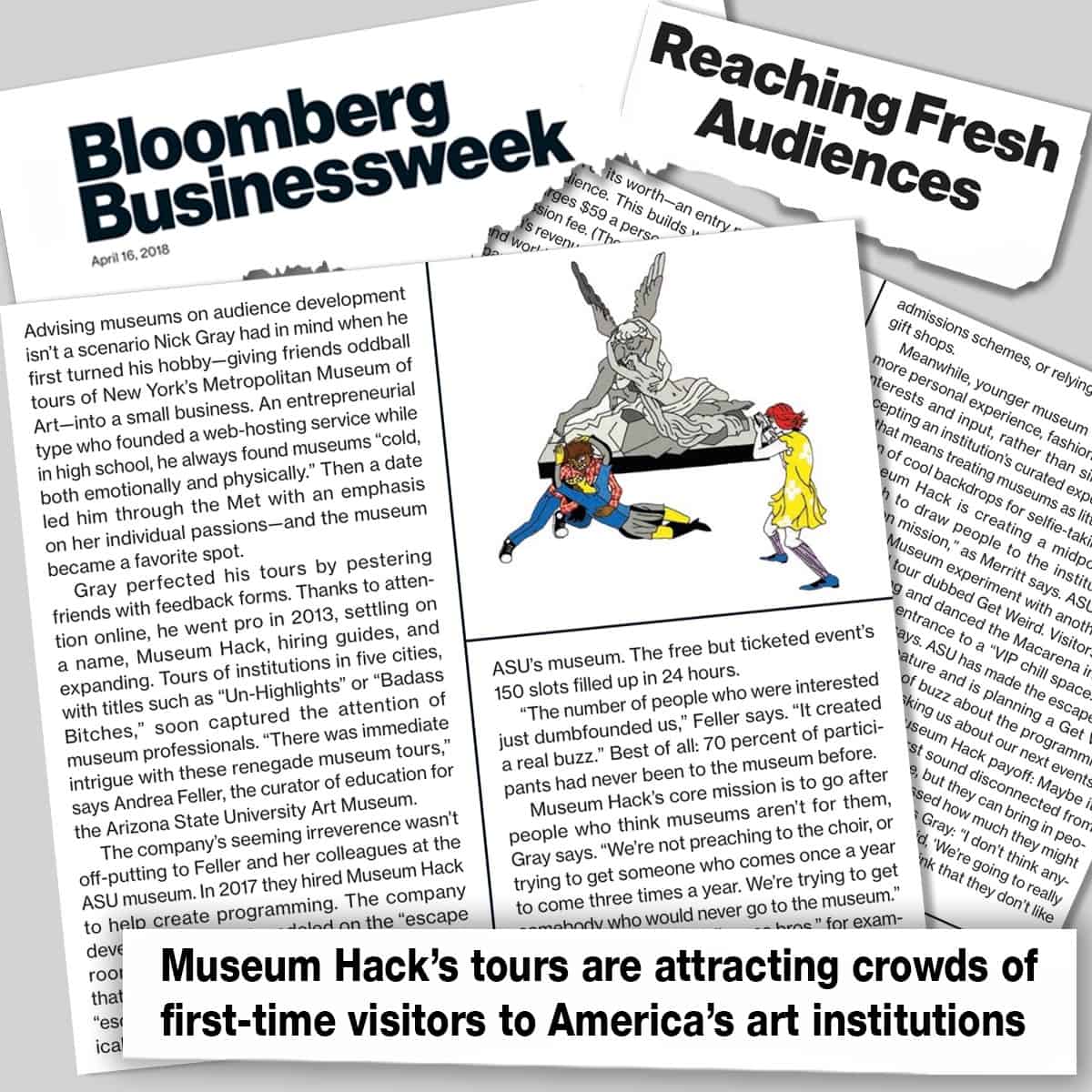 Museum Hack Featured In Bloomberg Businessweek